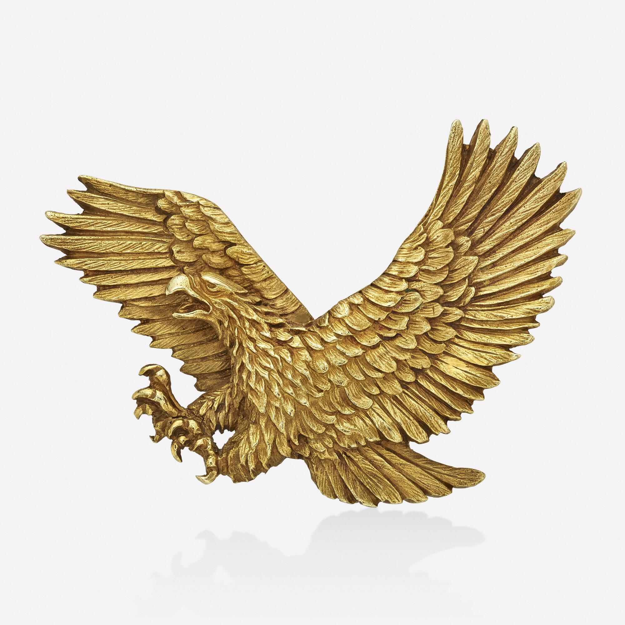 106 TIFFANY CO. Antique gold eagle brooch Jewelry Antique to Art Deco 16 April 2024 Auctions Toomey Co. Auctioneers